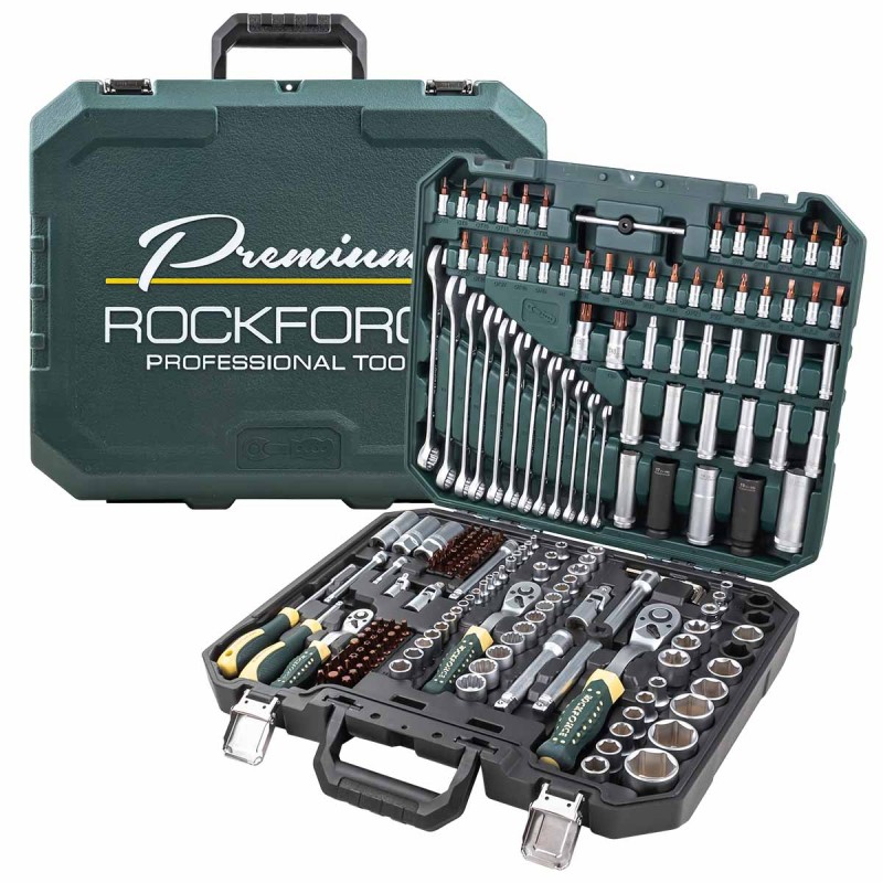 ГЕДОРЕ 216 ЧАСТИ ROCKFORCE PREMIUM - Tools Depo